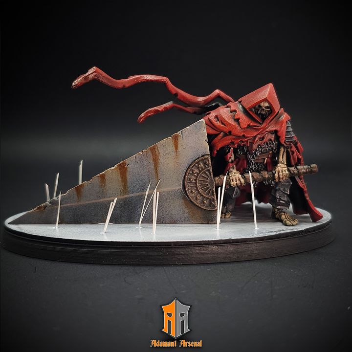 3D Printable Fan Art - Red Executioner by Alexandre Chaudret by Adamant Arsenal